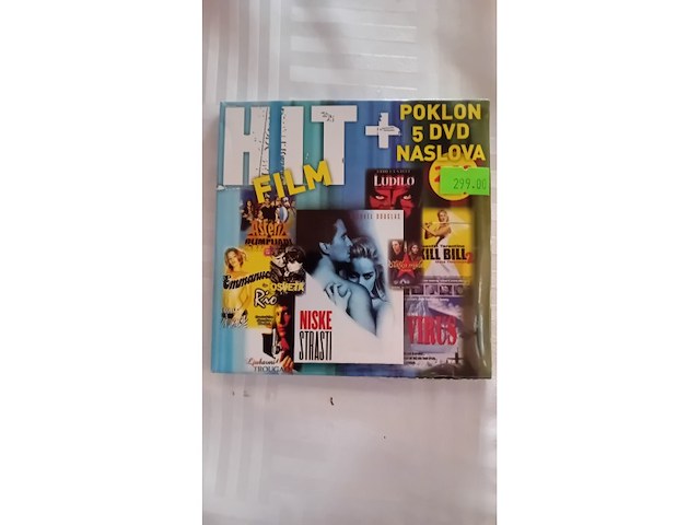 HIT 3 FILM + 5 DVD-a