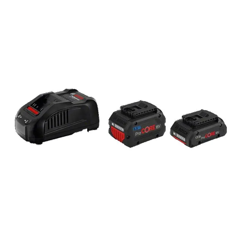 BOSCH Set akumulatora 1x ProCORE 18V 4.0Ah + 1x ProCORE 18V 5.5Ah + 1x punjač GAL 1880 1600A0214A