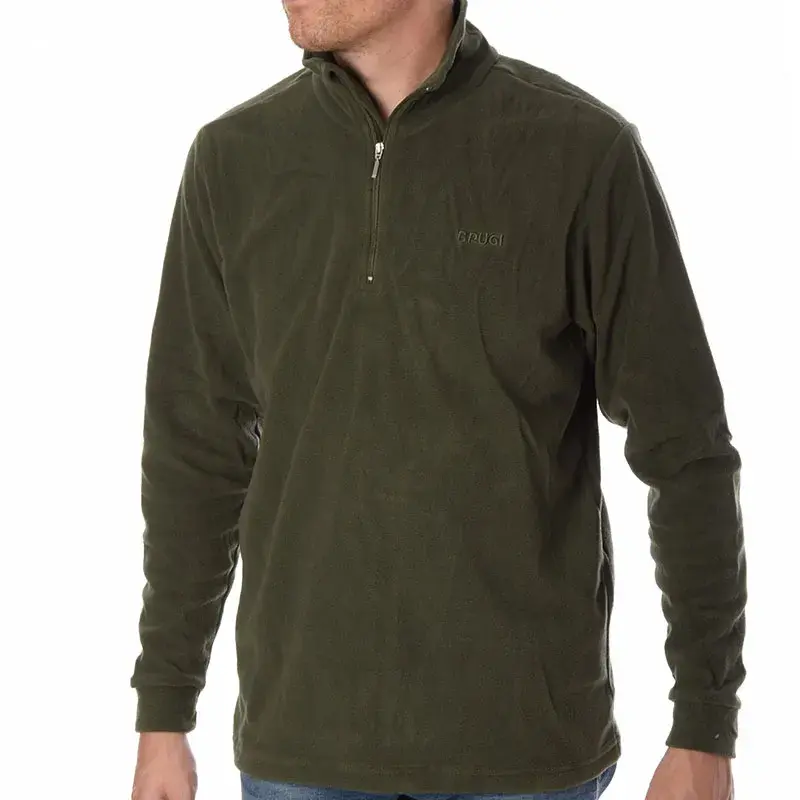 BRUGI Muški duks Fleece, Maslinasti