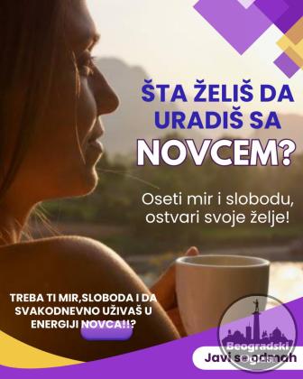 Dopusti da te ispuni ENERGIJA NOVCA