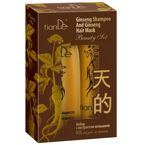 TianDe Set ginseng šampon i maska za kosu