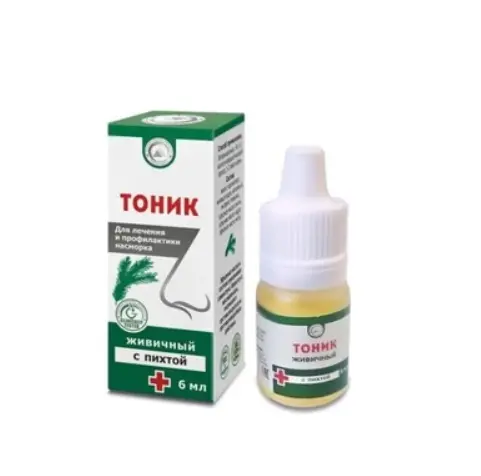 ABISORGANIC Smolaste tonizirajuće kapi za nos sa jelom i živicom, 6 ml