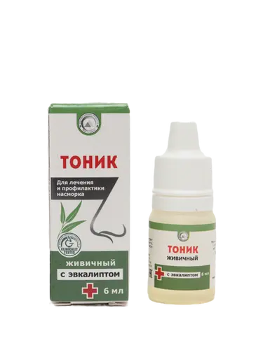 ABISORGANIC Smolaste tonizirajuće kapi sa eukaliptusom kod kijavice, prehlade, suvoće nosne sluznice 6 ml