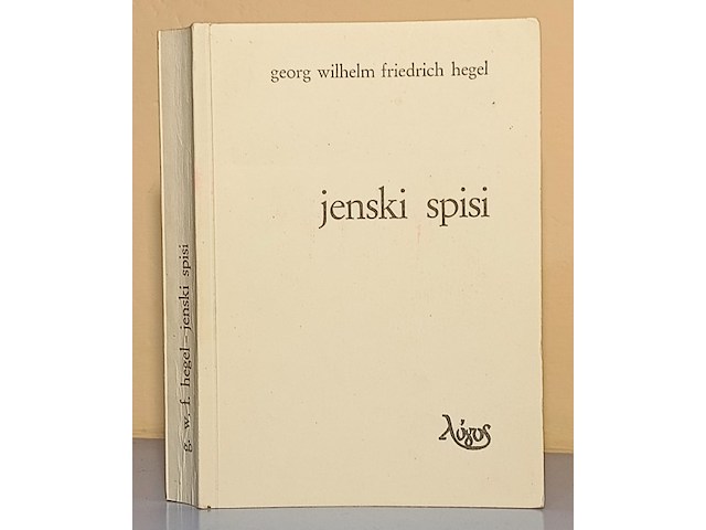 JENSKI SPISI HEGEL