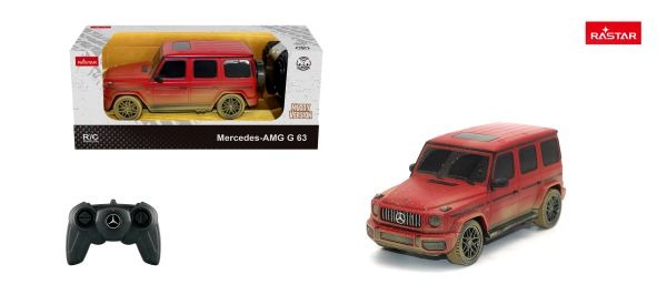 AUTO R/C 1:24 MERCEDES BENZ G63 AMG MUDDY VERSION