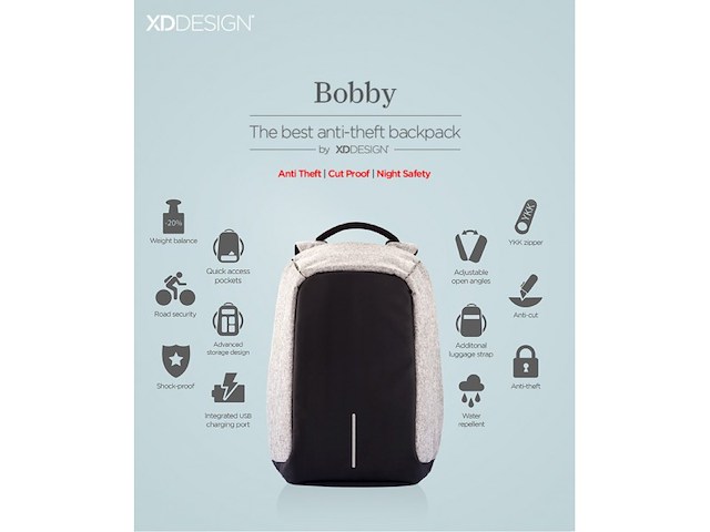 Bobby best anti-theft backpack