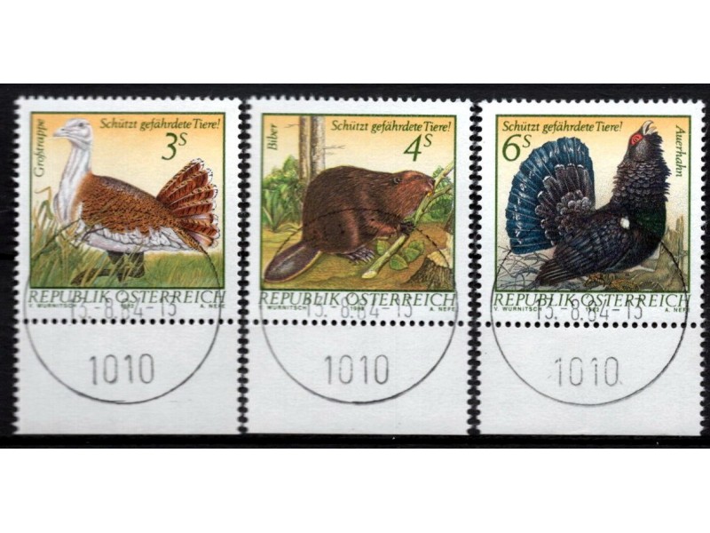 Austrija 1982. Fauna