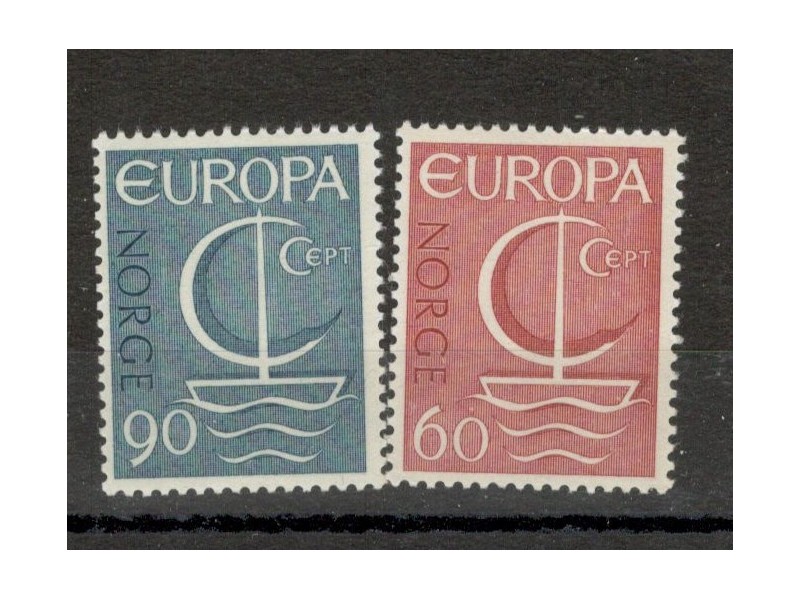 NORVESKA-MNH MARKA - EVROPA CEPT-1966