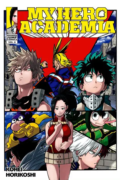 My Hero Academia, Vol. 08: Yaoyorozu Rising