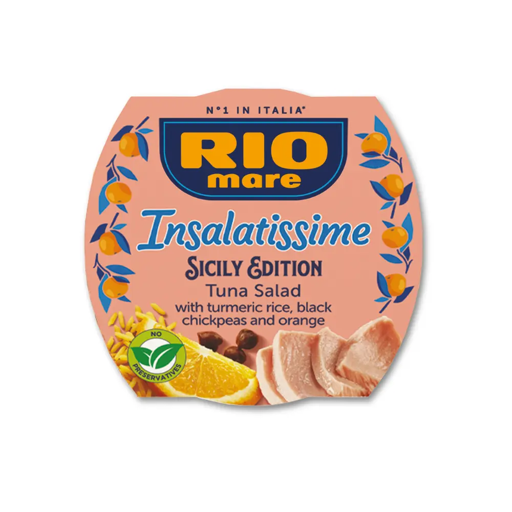 Rio Mare Insalatissime tuna salata Sicily, 160g