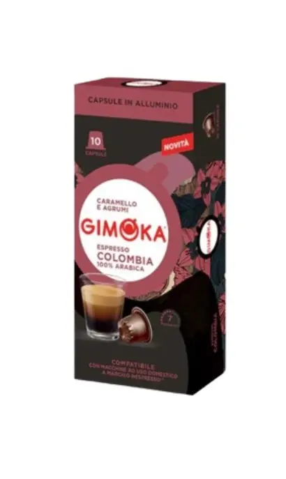 GIMOKA Kapsule za kafu Nespresso In Alluminio Columbia