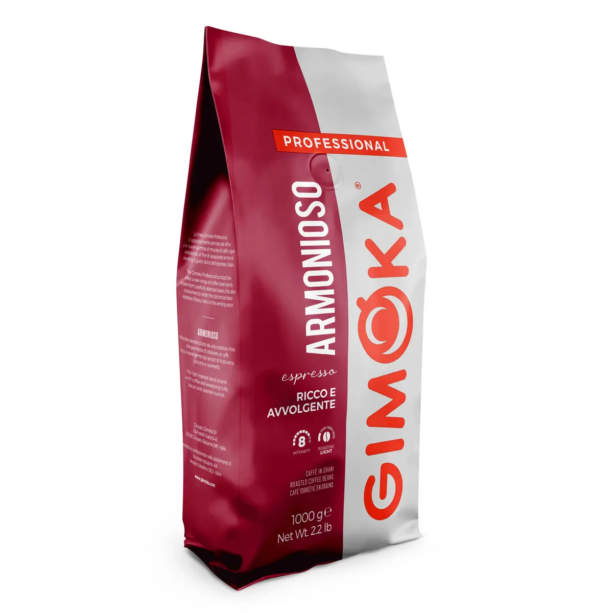 GIMOKA Pržena kafa u zrnu Armonioso espresso 1kg