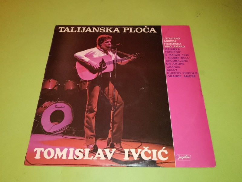 Tomislav Ivčić Talijanska ploča