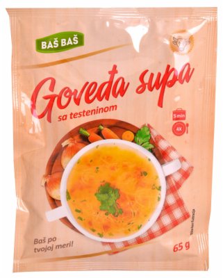 SUPA BISTRA GOVEĐA BAŠ BAŠ 65G
SUPA BISTRA GOVEĐA BAŠ BAŠ 65G