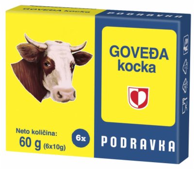 SUPA U KOCKI GOVEĐA PODRAVKA 60G
SUPA U KOCKI GOVEĐA PODRAVKA 60G