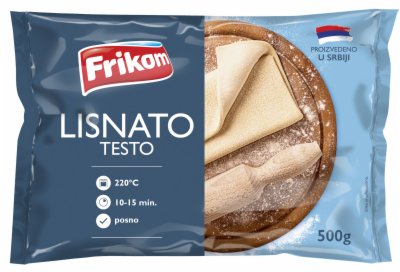 SMRZUTO LISNATO TESTO FRIKOM 500G
SMRZUTO LISNATO TESTO FRIKOM 500G