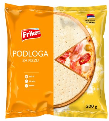 SMRZNUTA PODLOGA ZA PIZZU FRIKOM 200G
SMRZNUTA PODLOGA ZA PIZZU FRIKOM 200G