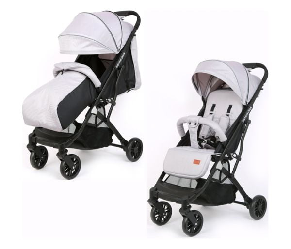 BBO KOLICA ZA BEBE (D600) BOOGY – LIGHT GREY