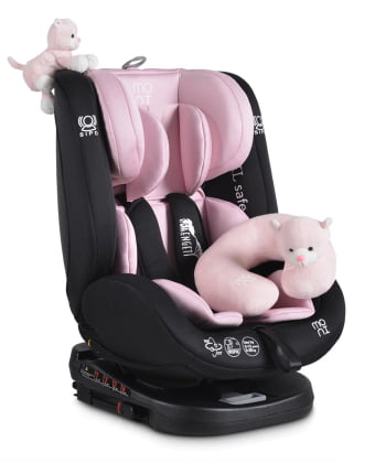 Moni Serengeti auto sedište za decu 0-36 kg pink