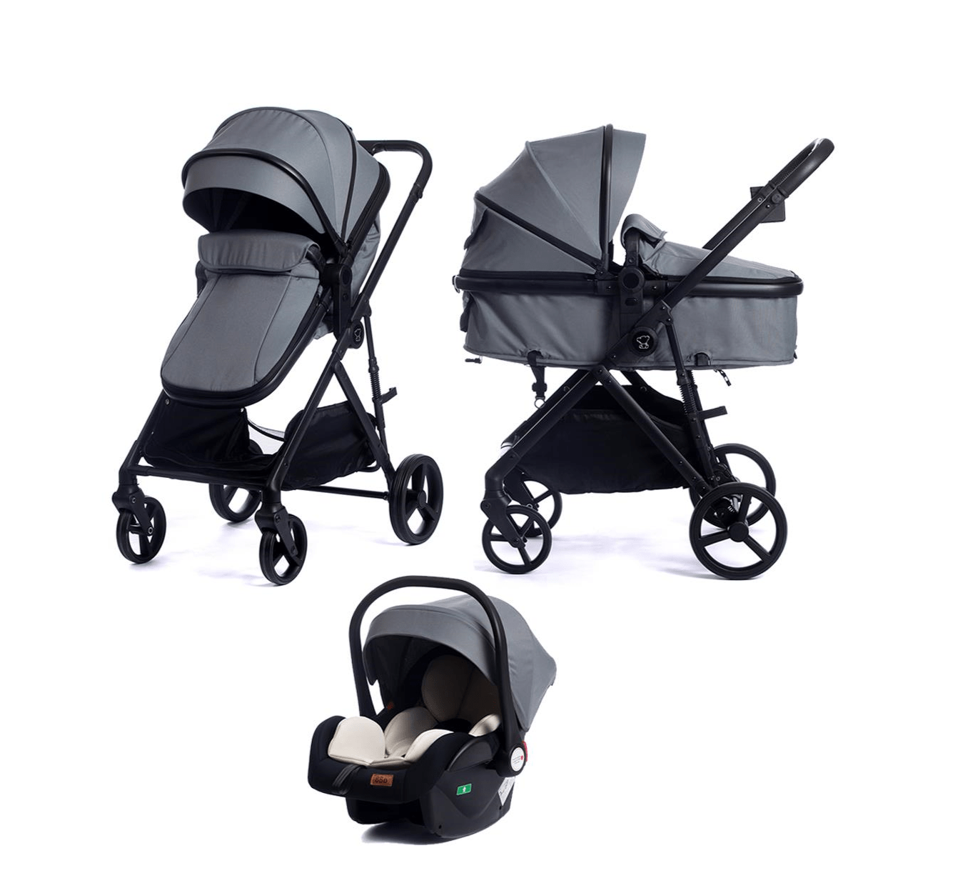 BBO KOLICA ZA BEBE (C10) NIKA – GREY