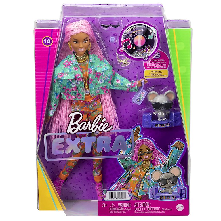 BARBIE EXTRA – PINK PLETENICE