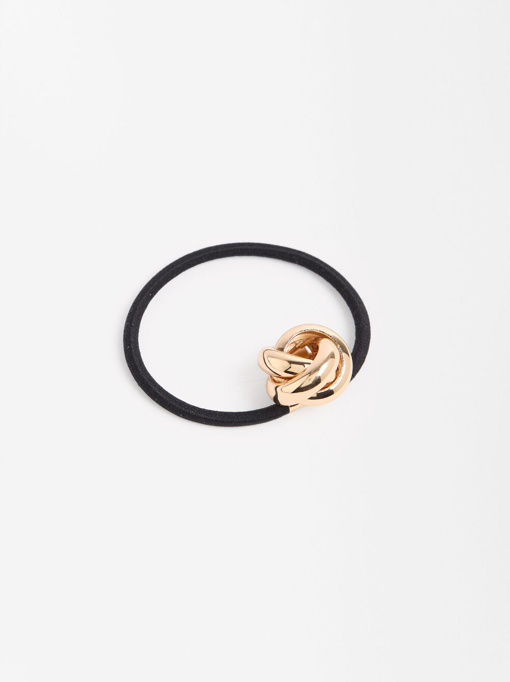 Hair Tie With Metallic Detail