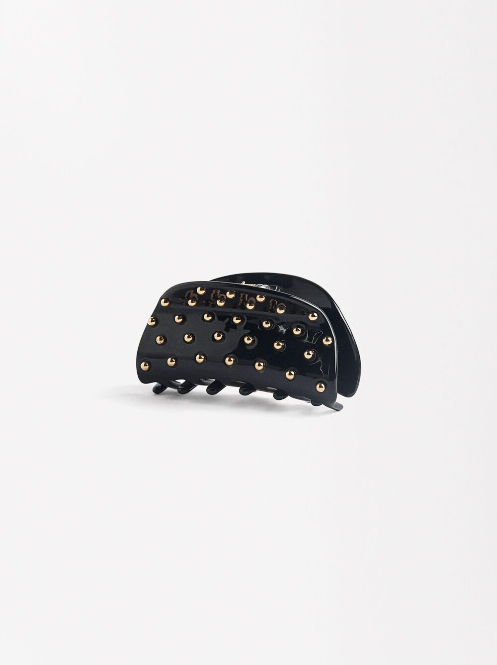 Hair Clip With Metallic Details