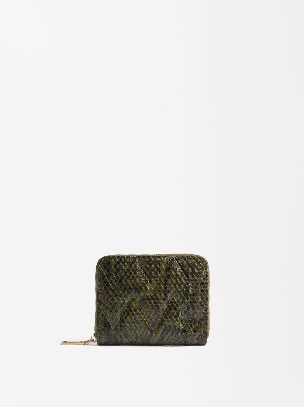 Embossed And Animal Print Wallet