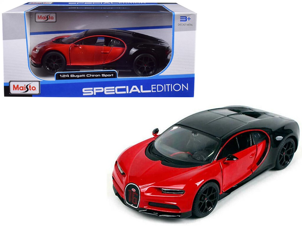 MAISTO METALNI MODEL AUTICA 1:24 BUGATTI CHIRON SPORT 31524