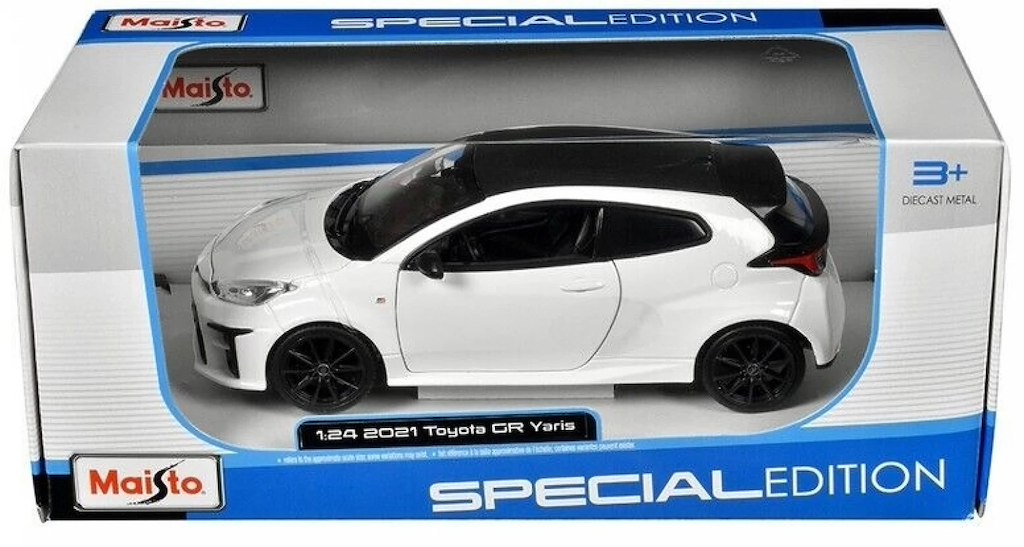 MAISTO METALNI MODEL AUTICA 1:24 2021 TOYOTA GR YARIS