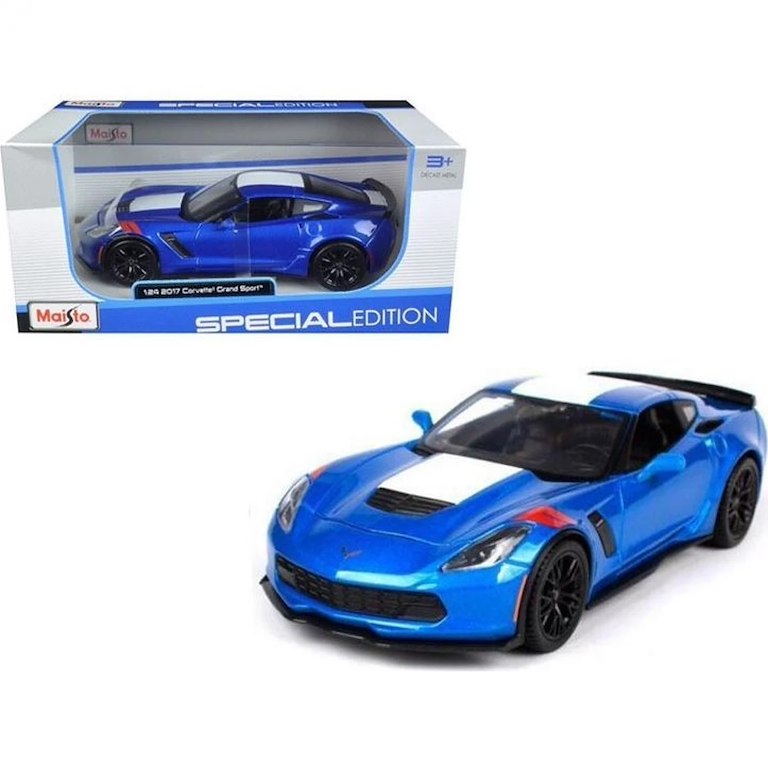 MAISTO METALNI MODEL AUTICA 1:24 2017 CORVETTE GRAND SPORT