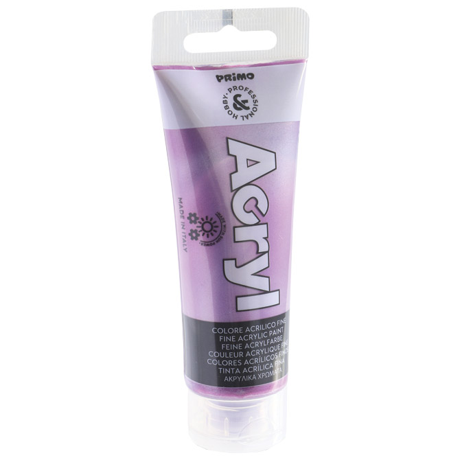 Boja akrilna 75ml pvc tuba metalik CMP 420TAM75420 ljubičasta (red violet) blister