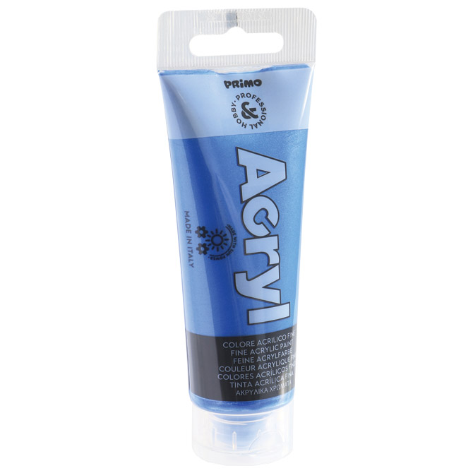 Boja akrilna 75ml pvc tuba metalik CMP 420TAM75521 plava metalik (night blue) blister