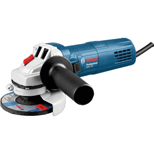 BOSCH Ugaona brusilica GWS 750 (125mm)