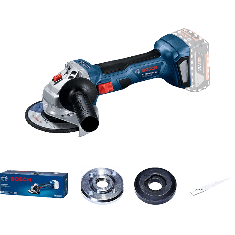 BOSCH GWS 180-LI PROFESSIONAL 06019H9022 Akumulatorska ugaona brusilica