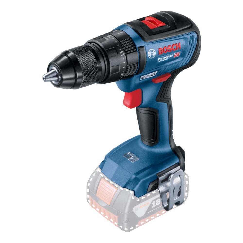 BOSCH GSB 18V50 06019H5106 Solo akumulatorska vibraciona bušilica - odvrtač