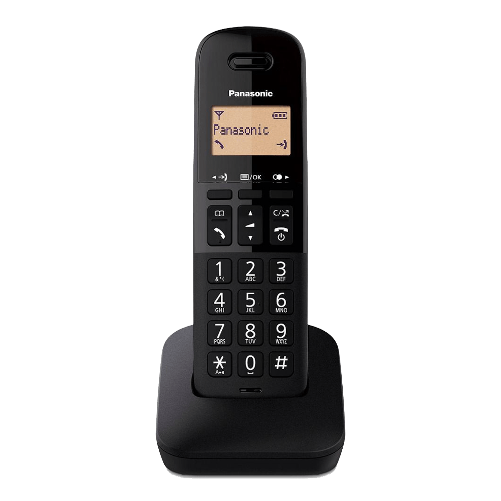 PANASONIC Telefon KX-TGB610FXB Black Fiksni telefon