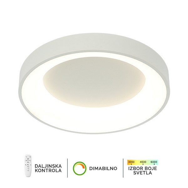 LED plafonska lampa F2049-66C WH