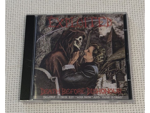 THE EXPLOITED - Death Before Dishonour + 2 EP’s (UK)