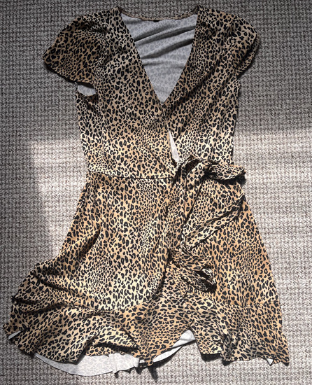 Savrsena animal print haljinica