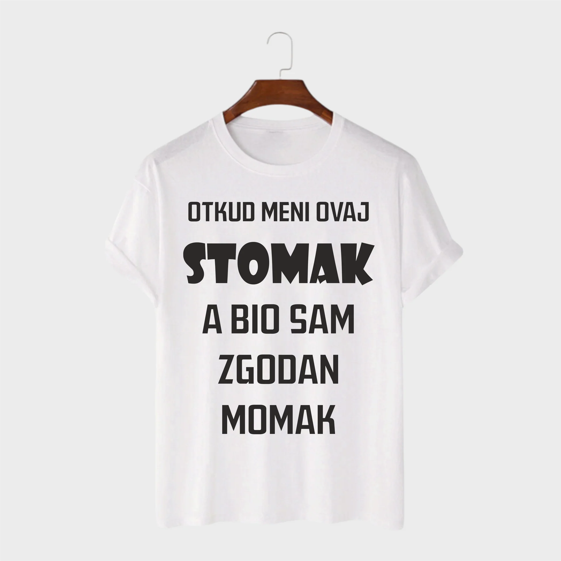 Muška majica - Otkud meni ovaj STOMAK