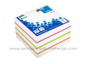 INFO NOTES 5654-68 samolepljivi blok 75x75mm BRILLIANT kocka 1/450