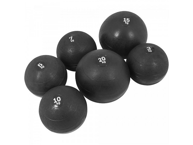 GORILLA SPORTS Slam Ball Medicinska lopta (Set od 60 kg)