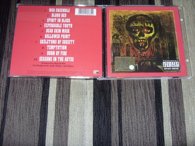 Slayer – Seasons In The Abyss CD American EU 2006.