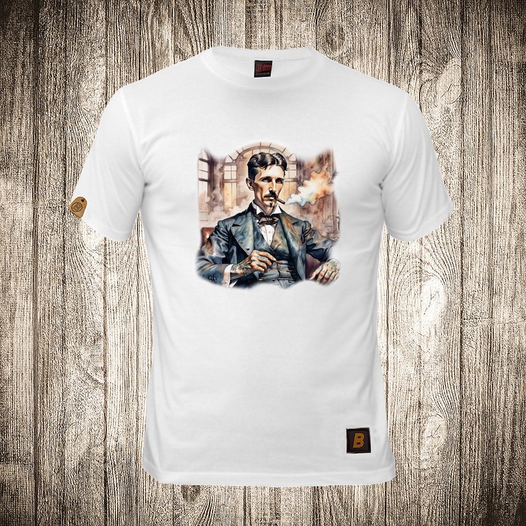 Istetovirani Nikola Tesla sa tompusom