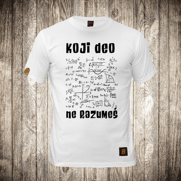 Koji deo ne razumeš ( Matematička formula )