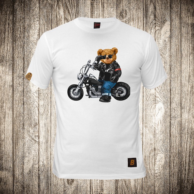 Meda Teddy Bear 10 Motorista 2 ( Harley Davidson ) u kožnoj jakni