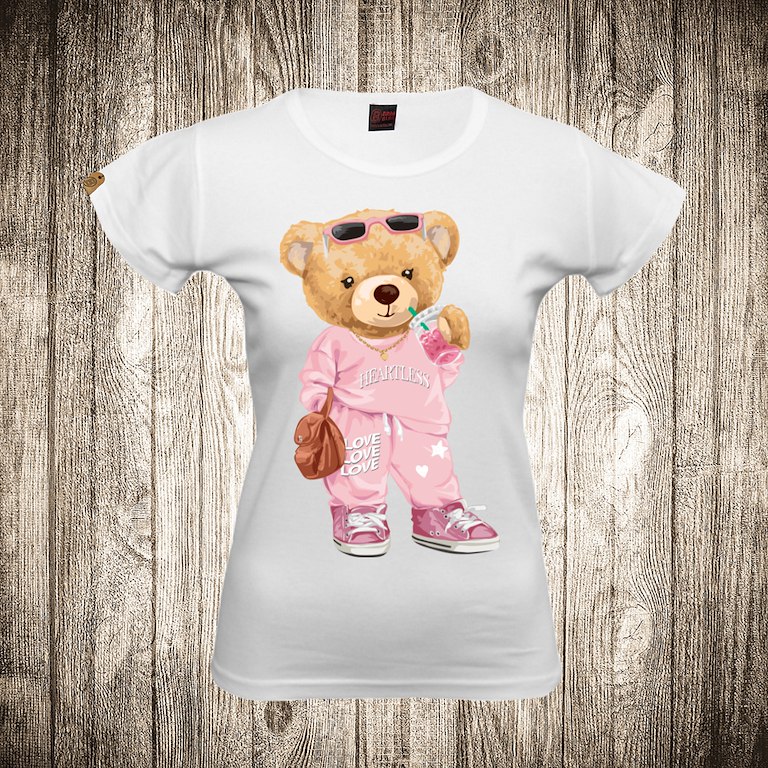 Meda Teddy Bear 12 Pink 2 ( Roze ) Barbie