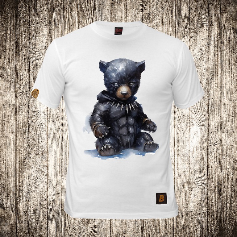 Meda Teddy Bear 121 superhero Black panther ( Crni panter )