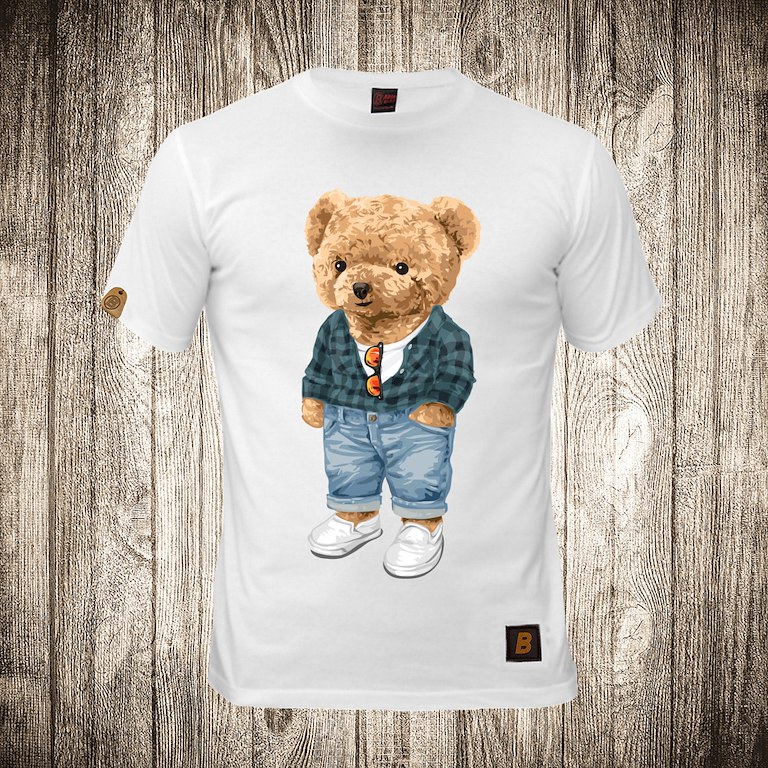 Meda Teddy Bear 128 Skockan ( Košulja i naočare )